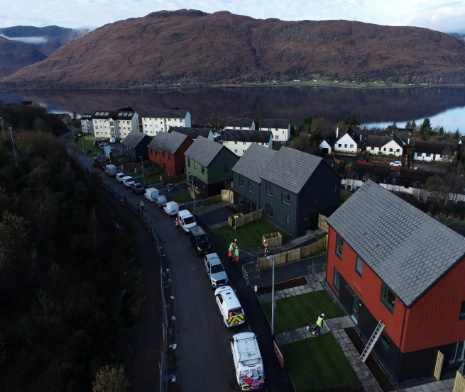 Link Group hands over first ten homes at Fort William development | Scottish Construction Now